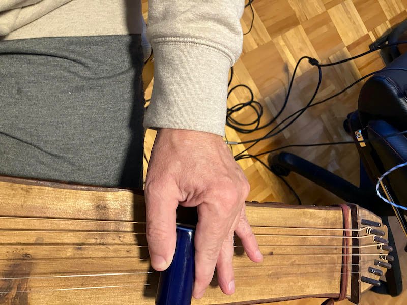 Stringed Instrument Made From a Wood Branch: Unique DIY